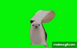 Dancing Hedgehog green Screen GIF on Make a GIF