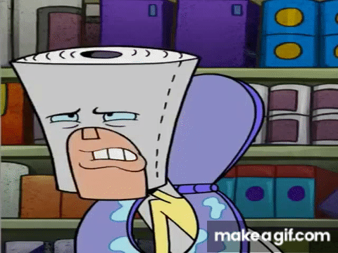 Kids Next Door - Toiletnator Burping on Make a GIF