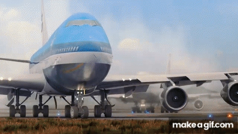 Tenerife Airport Disaster - Animation on Make a GIF