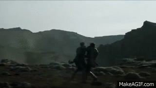 Game of Thrones (S04E10) - Brienne vs The Hound. on Make a GIF