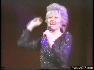 Elaine Paige -I'm So Excited -Royal Albert Hall, 1985 on Make a GIF