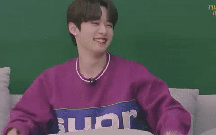 Lee Know and I.N finger gun on Make a GIF