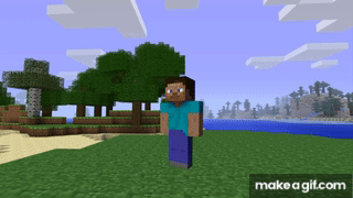 Steve from Minecraft does the default dance from Fortnite (Fortnite ...
