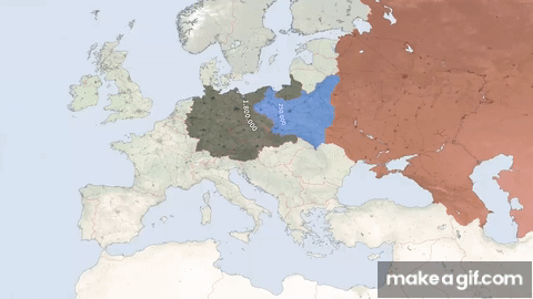 World War II Every Day with Army Sizes on Make a GIF