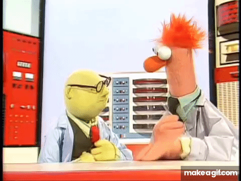 Beaker Muppet Gif