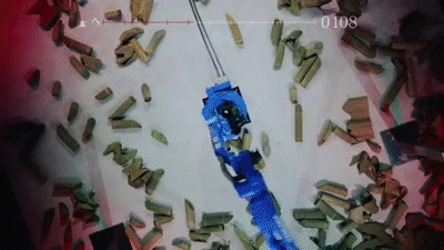 YASKAWA BUSHIDO PROJECT / industrial robot vs sword master on Make a GIF
