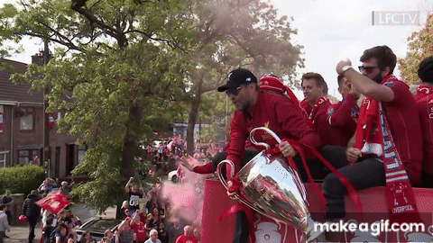 Inside Liverpool: Incredible scenes from the Champions League ...