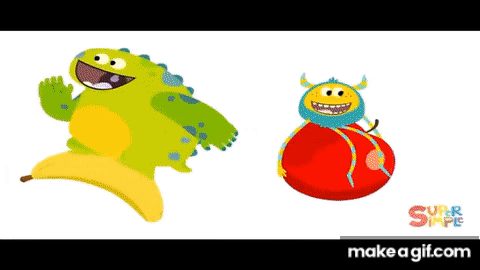 The Epicness Of Apples And Bananas | Super Simple Songs on Make a GIF