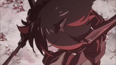 Kill la Kill - Ryuko vs Satsuki (English Dub) [1080p HD] on Make a GIF