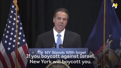 Boycott Israel & NY Will Boycott You on Make a GIF