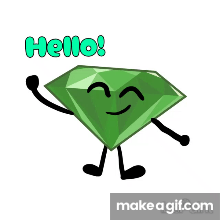 Day 1 of making GIFs of Ruby's sisters: Variscite on Make a GIF