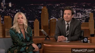 Kaley Cuoco Sings The Big Bang Theory Theme Song on Make a GIF