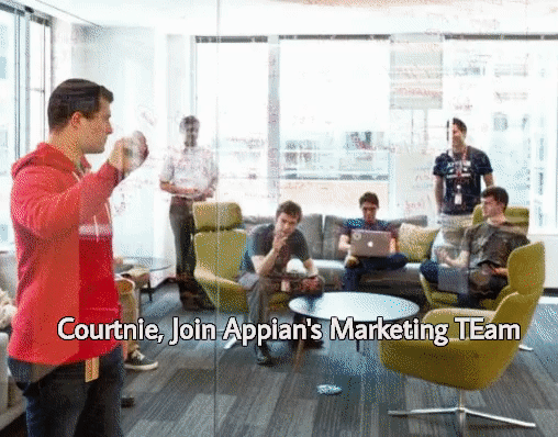 Courtnie, Join Appian's Marketing Team on Make a GIF