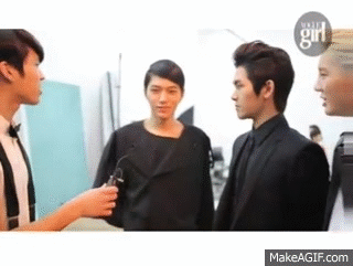Vogue Girl Photoshoot - Infinite interview on Make a GIF