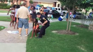 COPS CRASH POOL PARTY(ORIGINAL) on Make a GIF