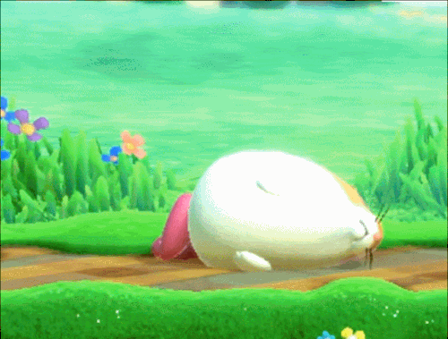 Trottings Ricks Idle Animations From Kirby Star Allies On Make A