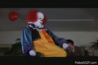 Pennywise WA HA on Make a GIF