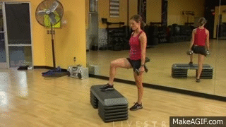 How to Do Step-Ups on Make a GIF