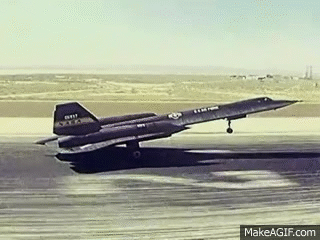 Lockheed Martin YF-12 SR-71 Blackbird Montage on Make a GIF