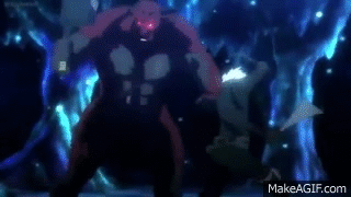 [720p HD] DanMachi - Bell Vs. Minotaur with Sword on Make a GIF