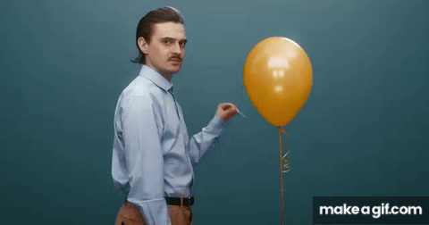 Balloon on Make a GIF