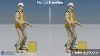 Manual Handling Training Video - Unitas3d on Make a GIF