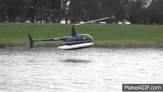 Full down - Autorotation into the Water on Make a GIF