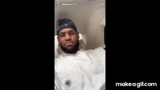 Lebron James Jamming To Music MEME on Make a GIF
