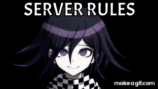 kokichi server rules on Make a GIF