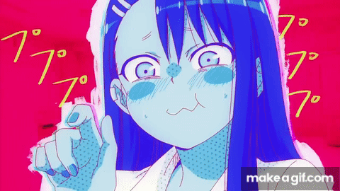 DON'T TOY WITH ME, MISS NAGATORO - Opening | EASY LOVE on Make a GIF