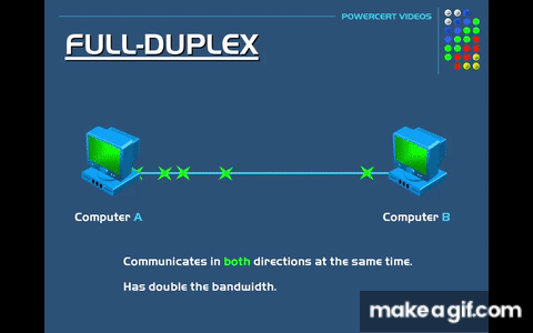 Half Duplex vs Full Duplex on Make a GIF