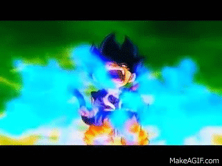 Goku's RAGE When Android 8 Dies (Vegeta's SSJ Theme) on Make a GIF