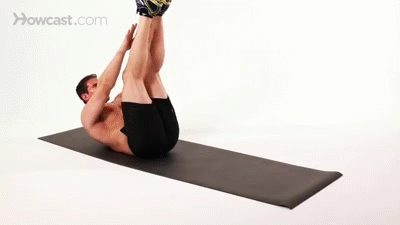 How to: Jackknife Ab Workout on Make a GIF