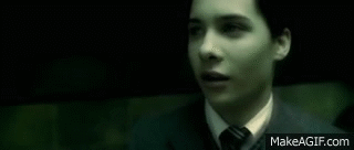 Slughorns Memory of Tom Riddle scene on Make a GIF