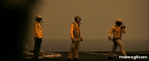 Top Gun Intro + Danger Zone on Make a GIF