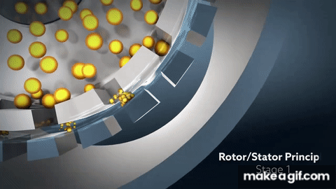 Rotor / stator: The principle on Make a GIF