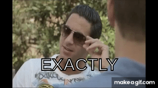 Ναι... Exactly... on Make a GIF