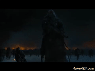 Game of Thrones - Battle at Castle Black - Giant's Arrow on Make a GIF