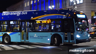 MTA New York City Bus 2019 New Flyer XE60 "Xcelsior CHARGE" Electric ...