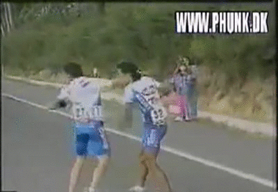 FUNNY ROUNDHOUSE PUNCH on Make a GIF