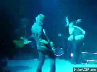 Frank kicks Gerard In The Balls on Make a GIF