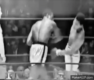 MUHAMMAD ALI'S GREAT REFLEXES !!! on Make a GIF