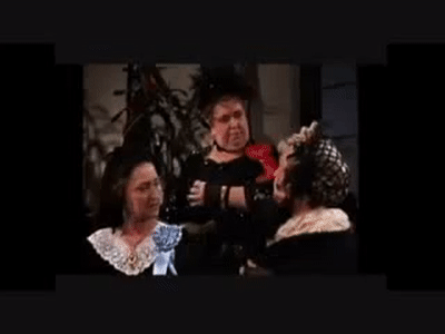 Aunt Pittypat - Where are my smelling salts? Fainting on Make a GIF