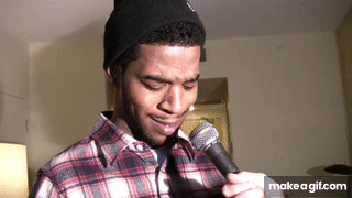 Nardwuar vs. Kid Cudi on Make a GIF