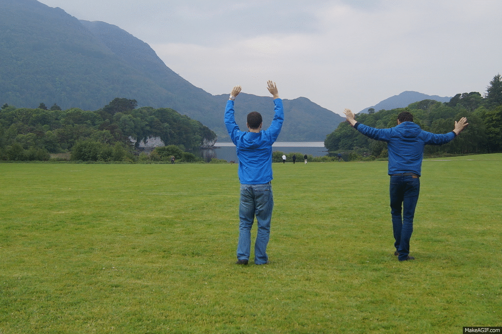 Handstand fail on Make a GIF