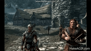Skyrim: Who are you? on Make a GIF