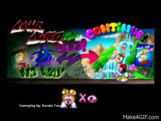 rayman game over on Make a GIF