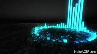 Unity Music Visualizer V1 on Make a GIF