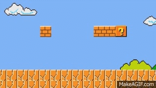 Realistic Mario: Brick Block on Make a GIF