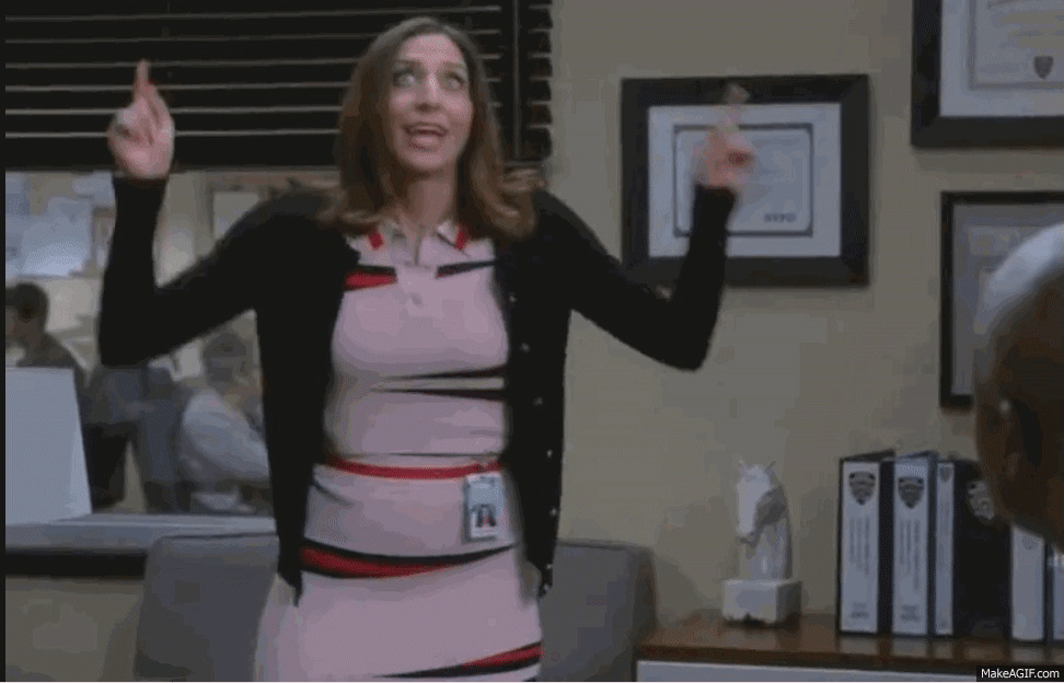Gina Linetti rules! on Make a GIF